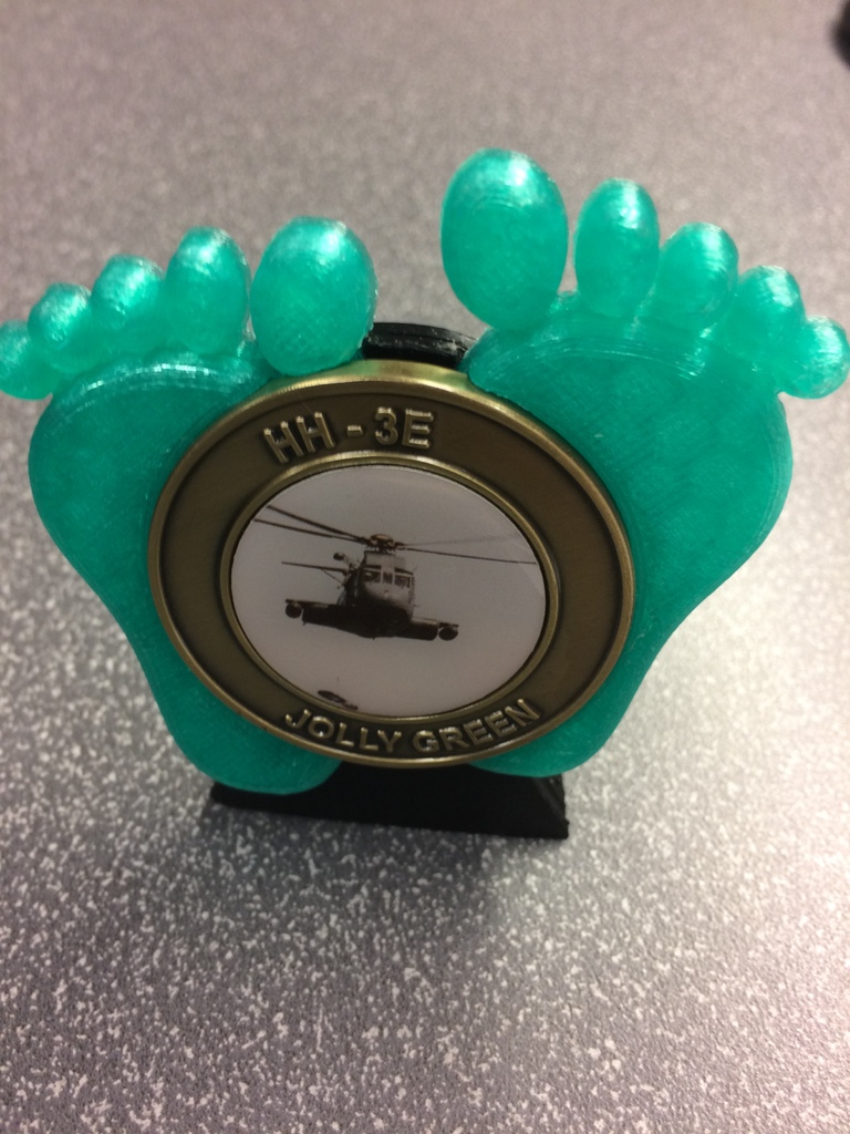 Free 3D file USAF Rescue Challenge Coin Holder ⛑️・3D printing template ...